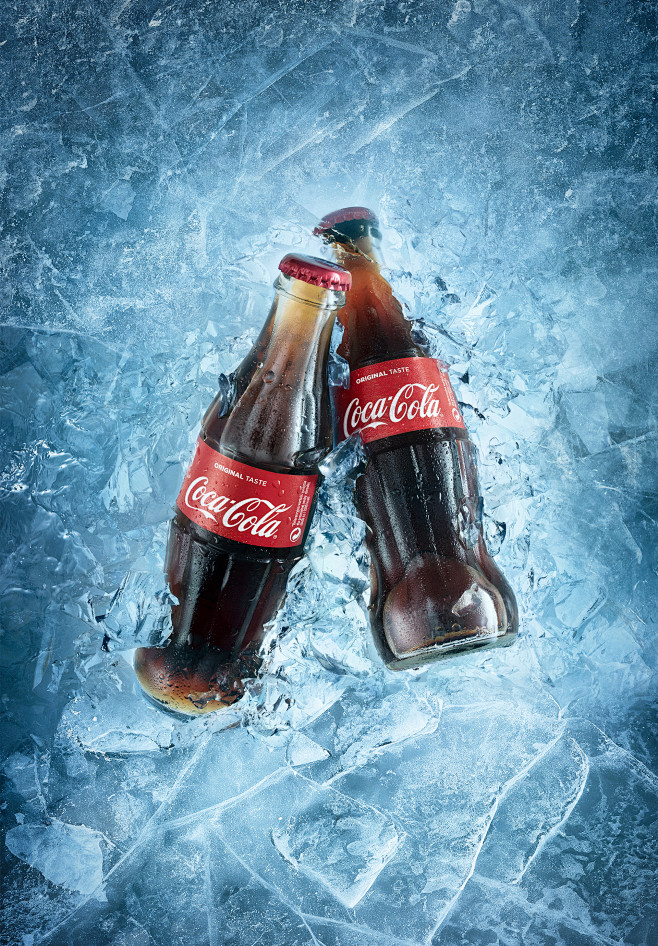 Iced Coke on Behance