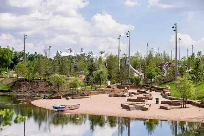 了解一下，MVVA历时7年设计的公园！ : 公共场所设计的典范，Gathering Place Park！-花瓣网