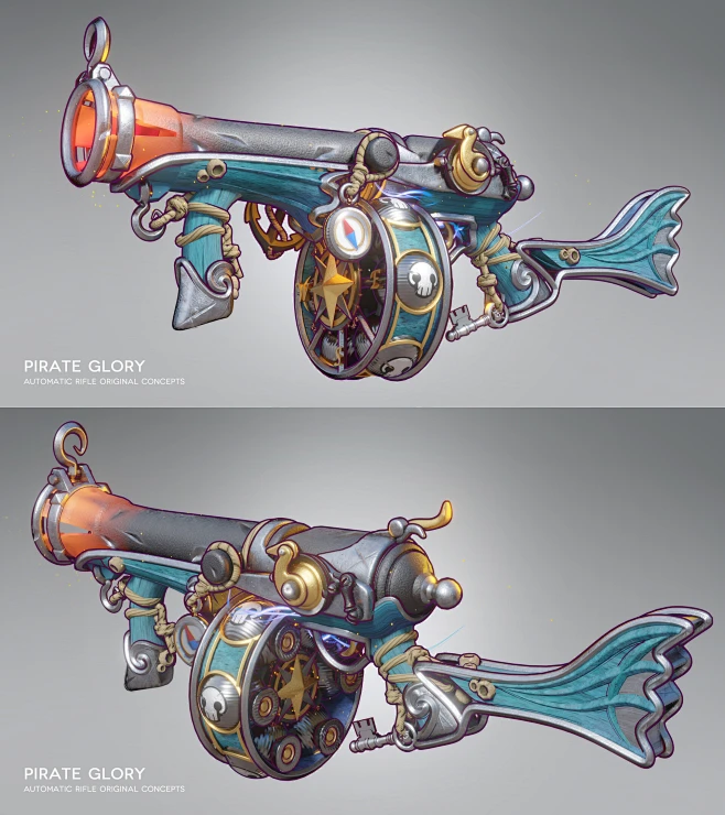 海盗枪械设计Gun Design-花瓣网
