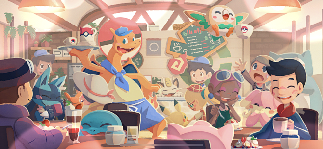 宝可梦咖啡厅 Pokemon Café Mix The Pokemon Company 三消 Q版 手游