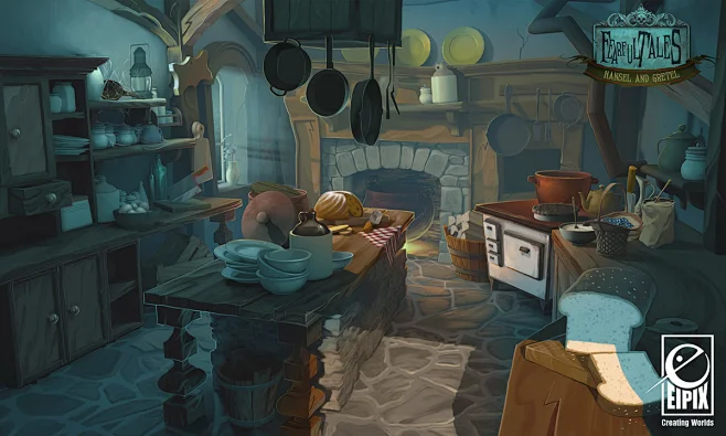 Fearful Tales - Inn Kitchen, Vanja Todoric : Fearful Tales - Inn Kitchen by Vanja Todoric on ...