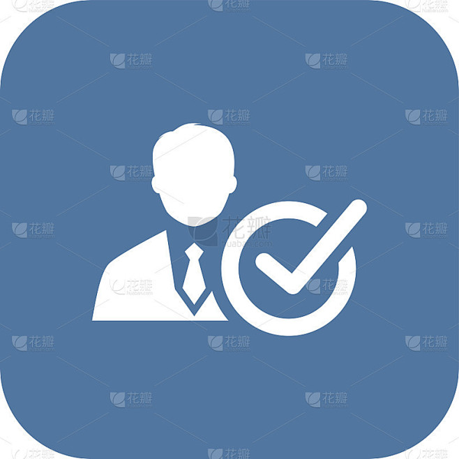 招聘图标。经营理念。平面设计。