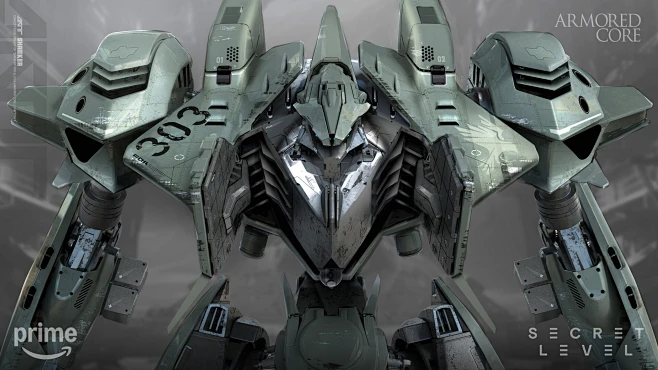 SECRET LEVEL // ARMORED CORE "SHRIEKER" CONCEPTS-花瓣网