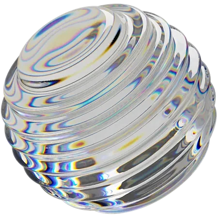Sphere Ripple 3D Icon-花瓣网