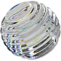 Sphere Ripple 3D Icon-花瓣网