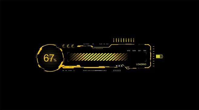 loading HUD bar-花瓣网
