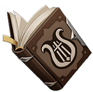 书页icon-花瓣网|陪你做生活的设计师 | - Genshin Impact DB and Tools : 记载着歌谱的厚重记事簿。尽管遭受 ...