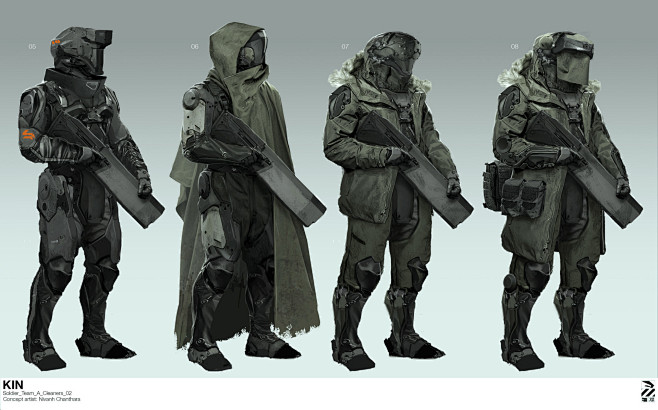 Cleaners concept art exploration