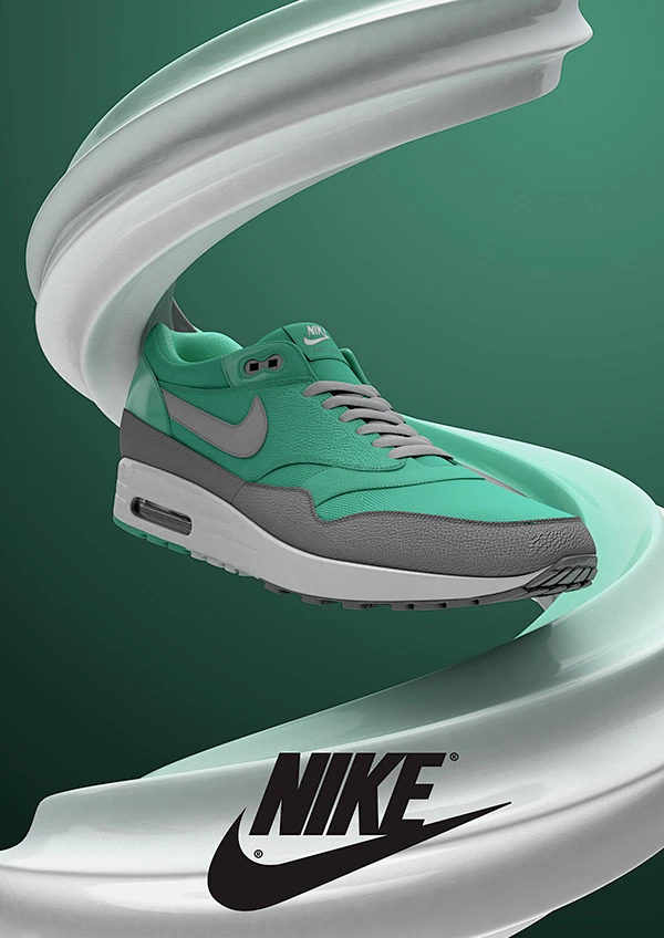 It's Nike time : Nike project in C4d -花瓣网