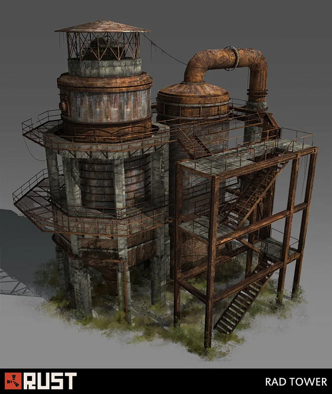 Rust - Radtown Buildings, Howard Schechtman : Rust - Radtown Buildings ...