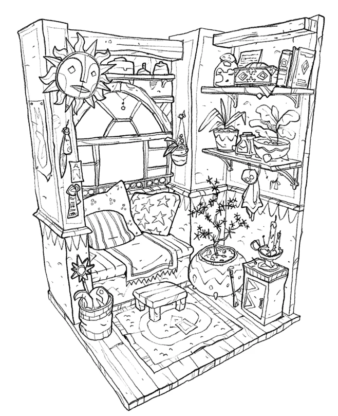 Linework Interiors : Interiors explorations图片_室内图片素材-花瓣网