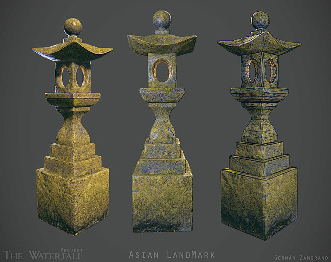 Waterfall props - Polycount Forum