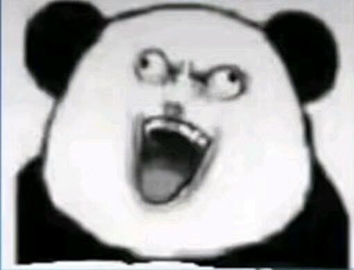 熊猫头 表情包 沙雕表情包 @边嗲嗲上传 侵删