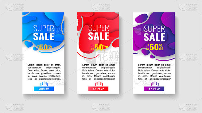 Mobile banners. Template design, Big sale special