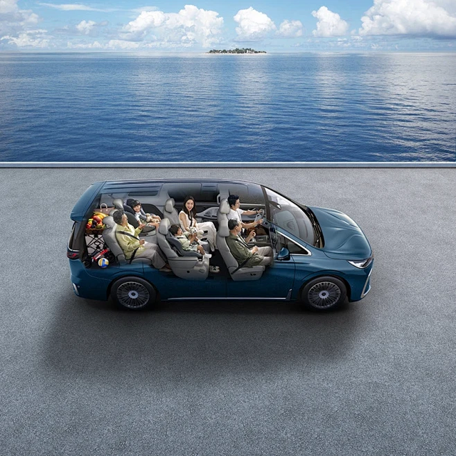 MPV automotive car Outdoor Photography beauty-花瓣网