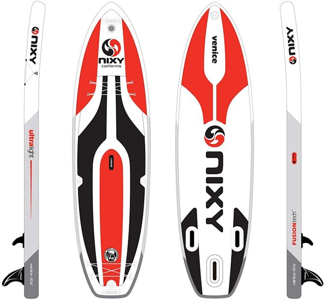 Amazon.com : NIXY Venice Paddle Board Inflatable Cruiser SUP 10'6" x 34 ...