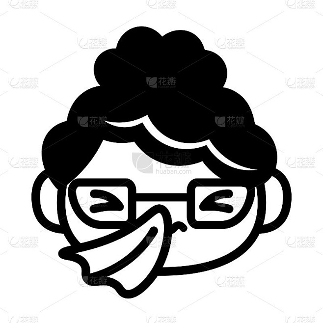 Cartoon Cute Sick Emoji Character With Tissue