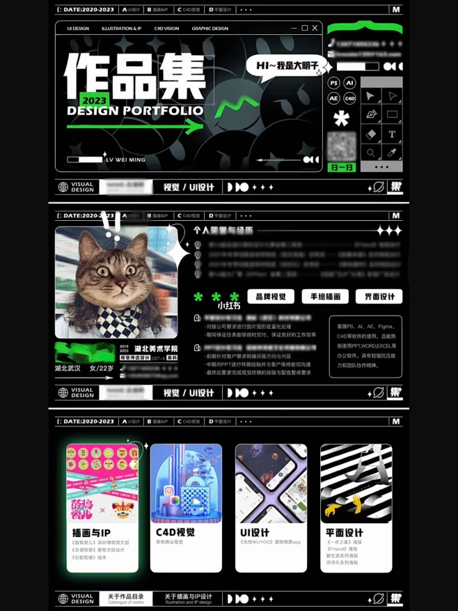 大四视传 %7C 2023设计作品集