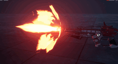muzzle flash in ue4 niagara-游戏特效原创作品-Magesbox