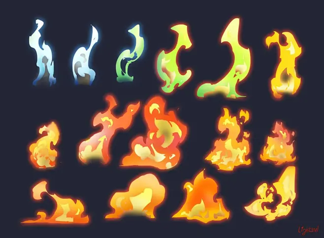 【手绘2D特效】俄罗斯 2D FX动画师 Slava Lightsoul 作品欣赏163P-特效设计-微元素 - Element3ds.com!-花瓣网