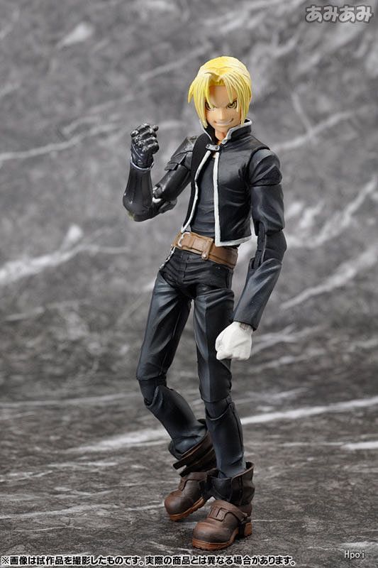 PlayArts改 钢之炼金术师 FULLMETAL ALCHEMIST 爱德华・艾尔利克 可动手办 | Hpoi手办维基
