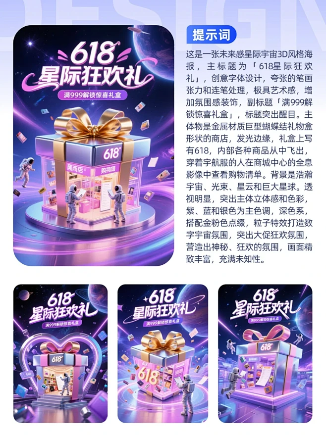 太厉害了，即梦AI3.0直出618海报！火速来看 - 小红书-花瓣网