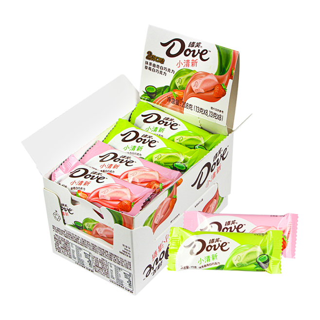 德芙小清新什锦巧克力208g-透明