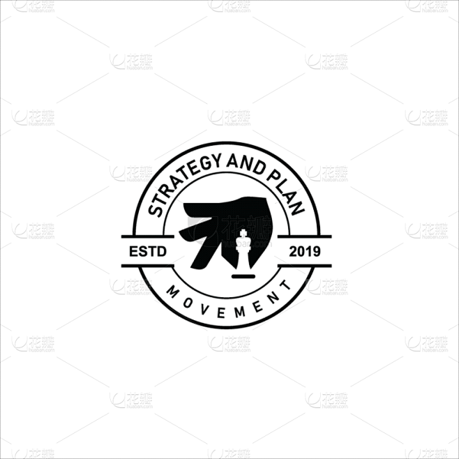 strategic logo template