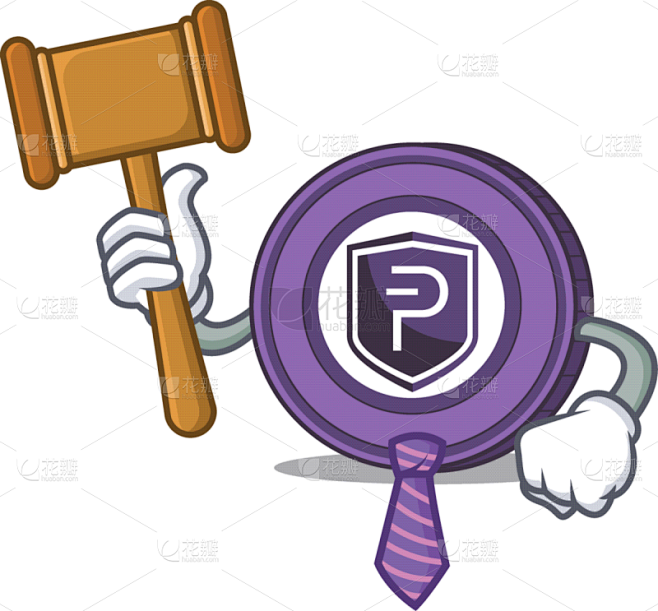 法官,吉祥物,卡通,商务,部分,米色,证章,矢量,比特币