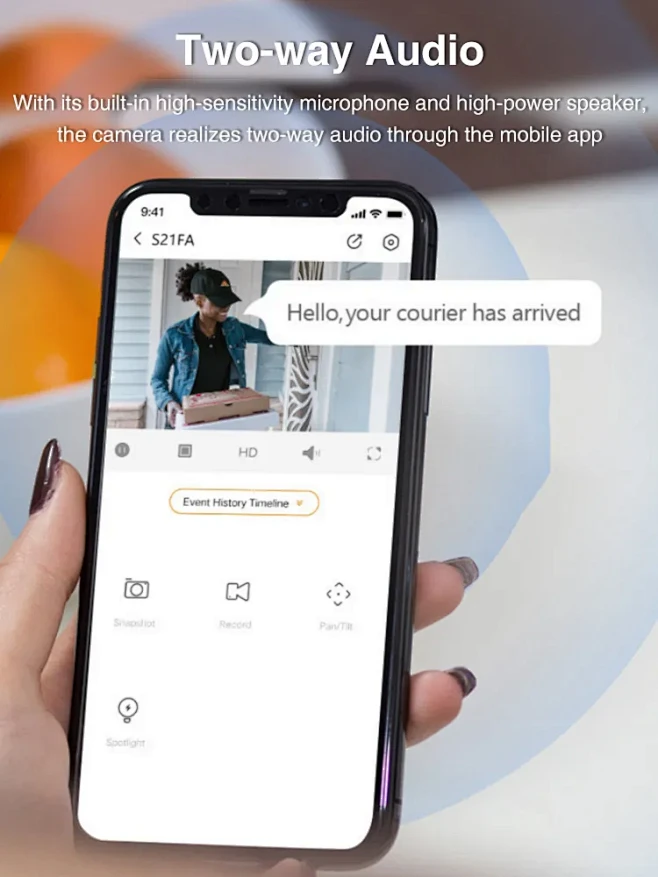 Dahua 4MP Wifi Camera Network IP In/Outdoor Surveillance Wireless Two-Way Talk Security ...