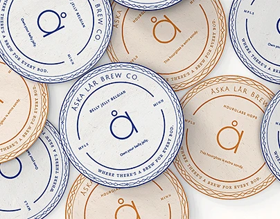 ADDY Gold Winner | Concept & Brand | Åska Lår Brew Co.-花瓣网