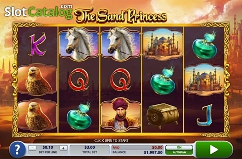 Game Workflow screen. The Sand Princess from 2by2 Gaming-花瓣网