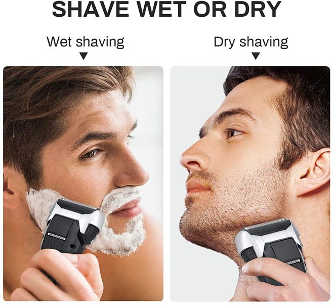 Amazon.com: PRITECH Foil Shaver for Men Cordless Electric Razor for Men ...