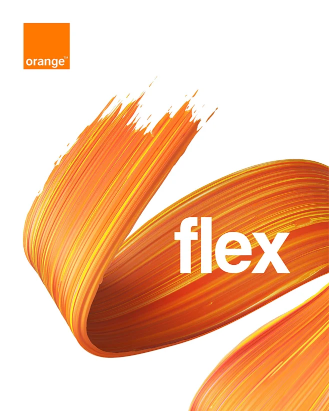 Orange Flex on Behance (2)-花瓣网