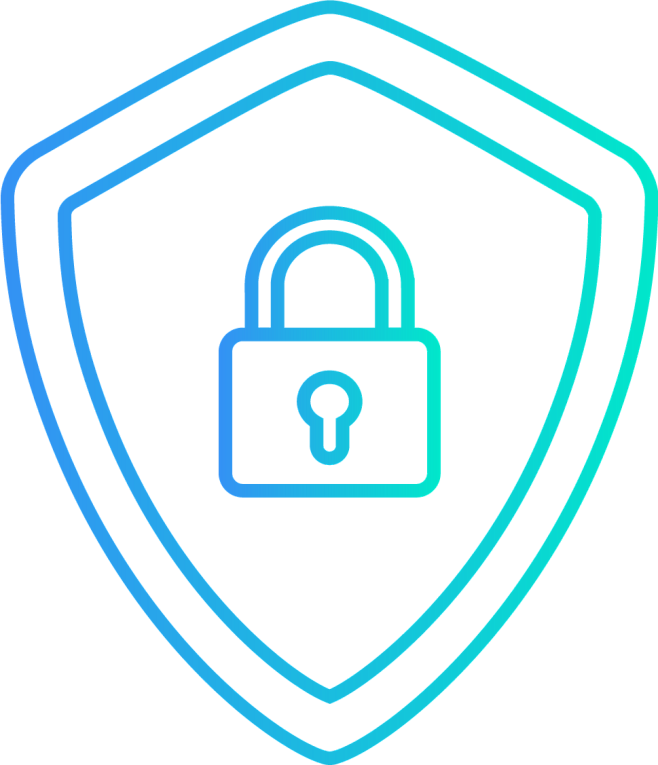 科技感安全图标icon