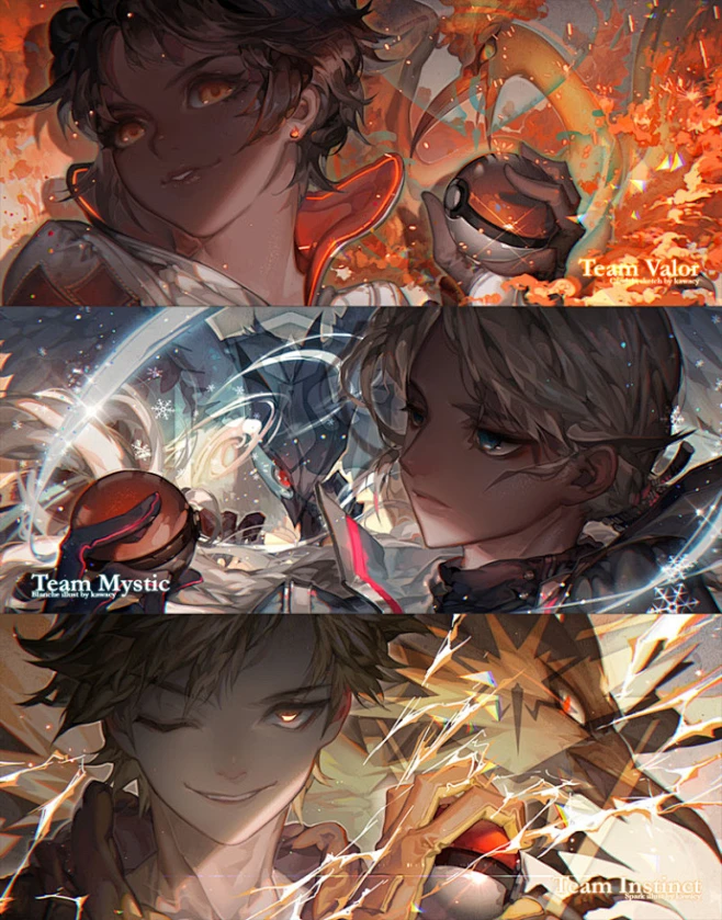 韩国画师河CY的作品-花瓣网