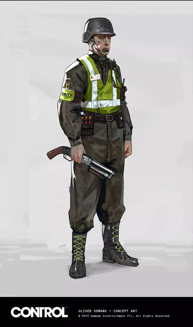 《Control》 游戏NPC角色设计