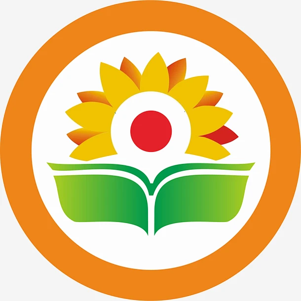 书本艺术培训标志 https://88ICON.com 向日葵 圆形 艺术培训标志 艺术培训 艺术培训中心 艺术培训logo 少儿艺术培训-花瓣网