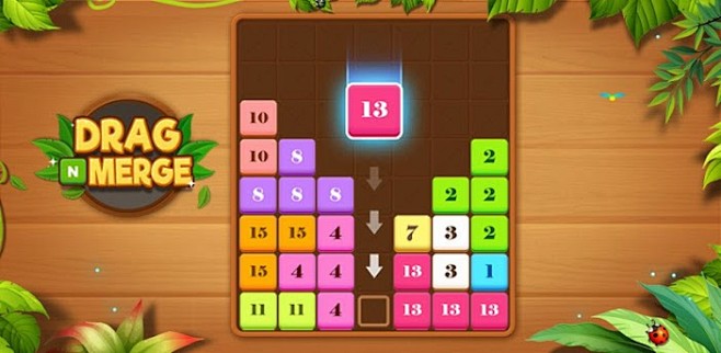 Drag n Merge: Block Puzzle
