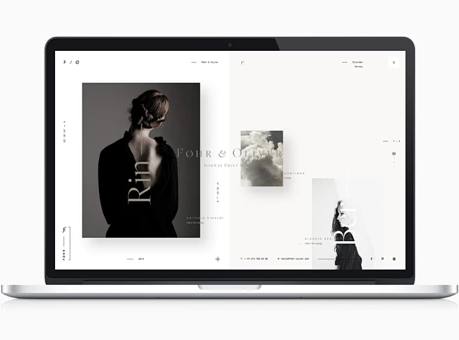 Føhr : Føhr & Oliver is a fictional website design and visual identity ...