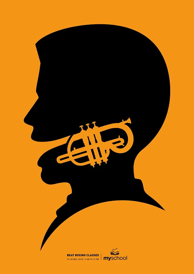 创意平面海报设计 采集@GrayKam-花瓣网