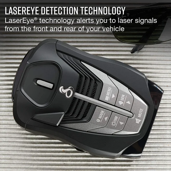 Amazon.com: Cobra RAD 480i Laser Radar Detector – Long Range Detection ...