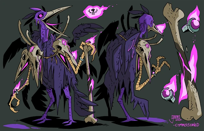 jesse-turner-crow-lich-lady-花瓣网