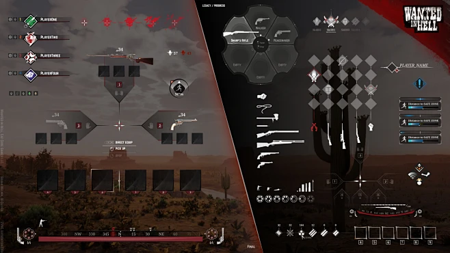 ArtStation - UI Design Wanted In Hell, Silvan Zane Melnik-花瓣网