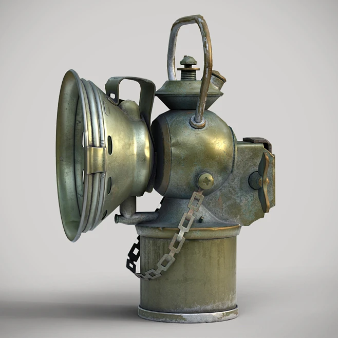 Carbide Lamp-花瓣网