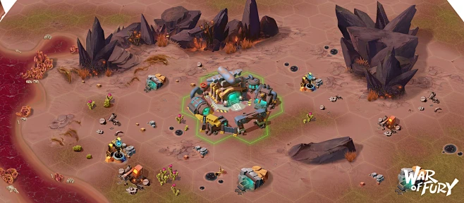 SLG game concept design-花瓣网