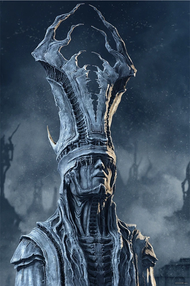 Strzalkowski震撼异域角色与场景设计-花瓣网