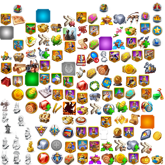 文明觉醒 美术资源素材(464M)-手游资源-微元素 - Element3ds.com!