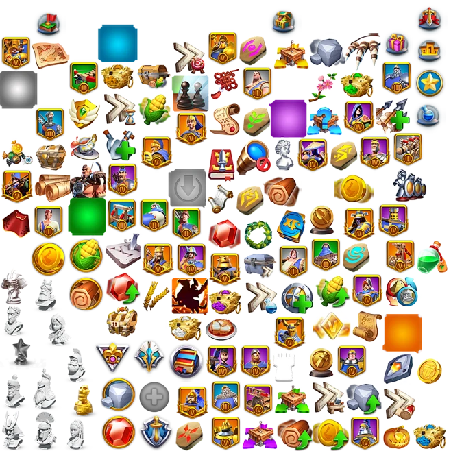 文明觉醒 美术资源素材(464M)-手游资源-微元素 - Element3ds.com!-花瓣网