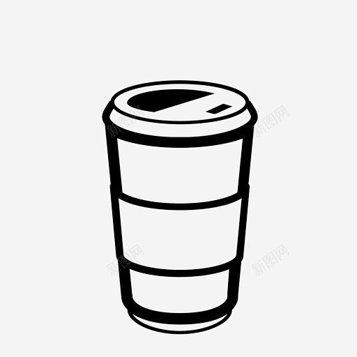 去杯塑料便携图标 饮料 icon 标识 标志 UI图标 设计图片 免费下载 页面网页 平面电商 创意素材